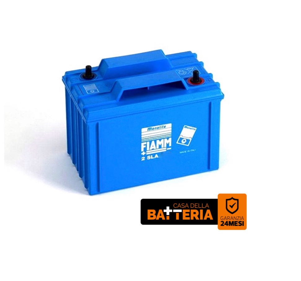 BATTERIA FIAMM 2SLA2000 2000Ah 500.0A VRLA AGM (cm) 64.4x18.4x21.8